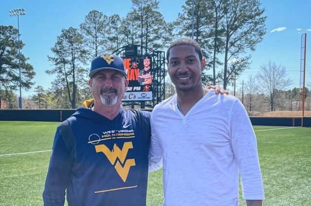 Mountaineer Legend Pat White Speaks To WVU Baseball Team On Sunday ...