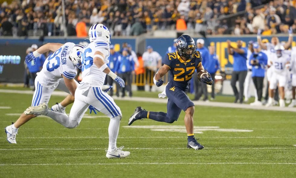 West Virginia’s PFF Grades vs BYU – Blue Gold Sports