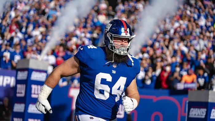 Mark Glowinski Released By The New York Giants | Blue Gold Sports
