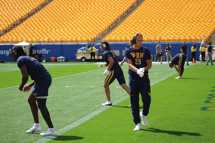 Neal Brown Provides Status Update On Preston Fox | Blue Gold Sports