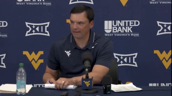 WATCH: Neal Brown Press Conference — Sept 9 – Blue Gold Sports